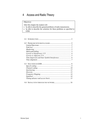 Access And Radio Theory | PDF | Computer Networking | Computing