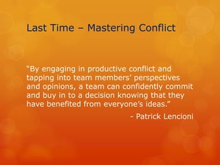 Achieving Commitment | PPT