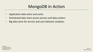 Business Track: Building a Personalized Mobile App Experience Using MongoDB at ADP | PPT