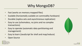 Business Track: Building a Personalized Mobile App Experience Using MongoDB at ADP | PPT