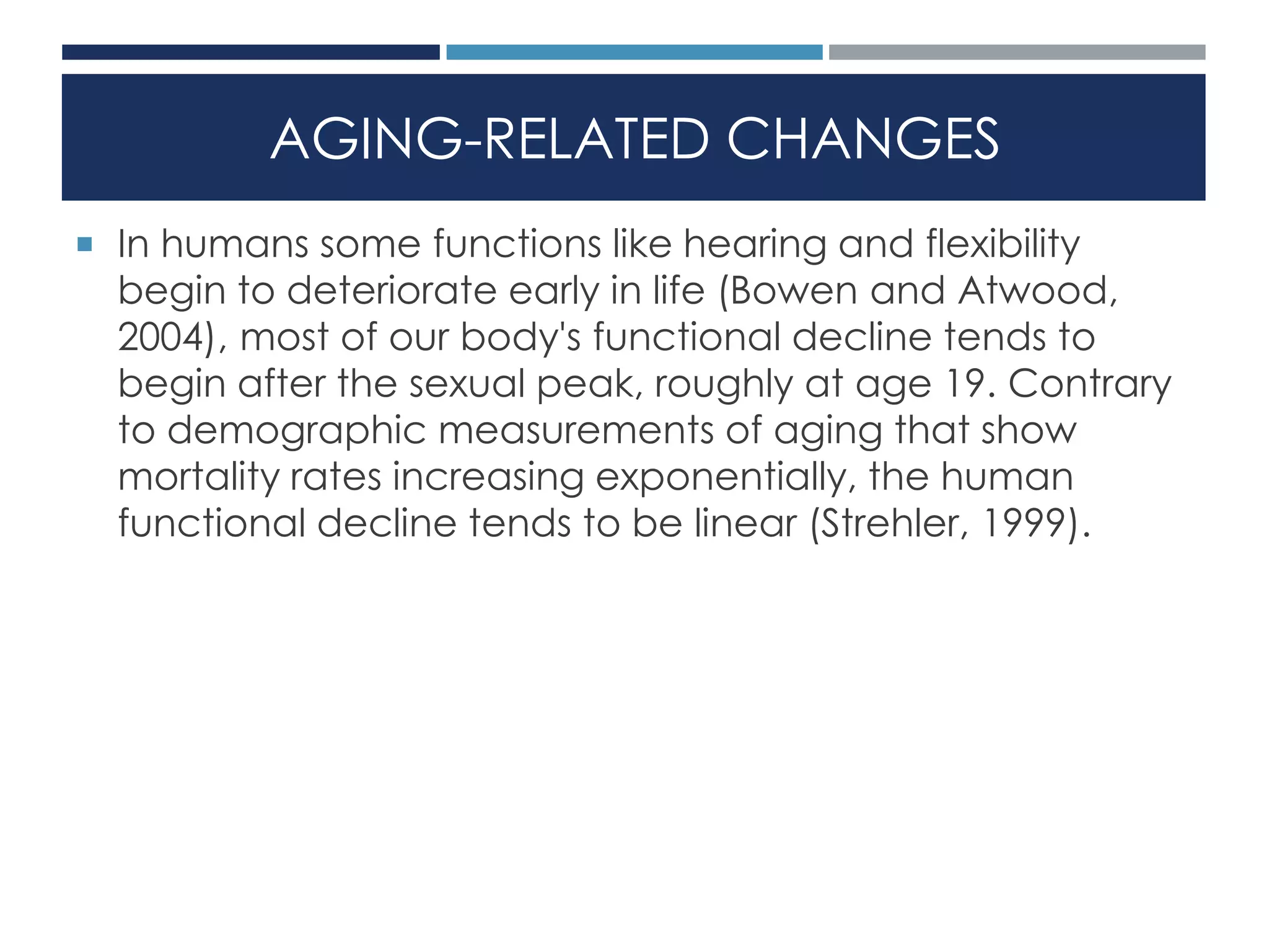 Aging-related Changes | PPTX