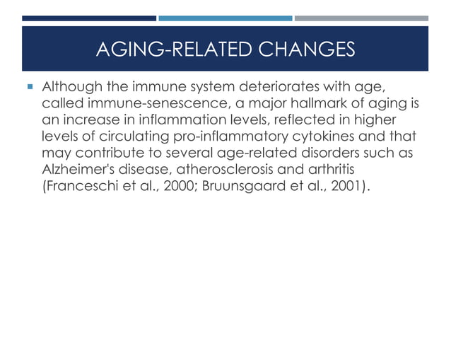 Aging-related Changes | PPTX