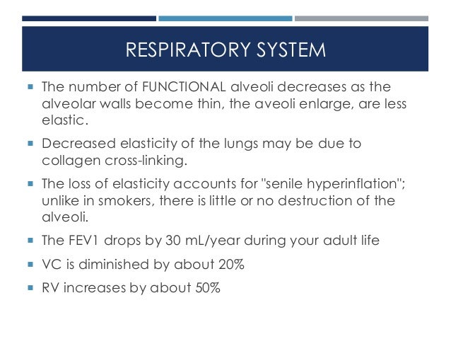 Aging-related Changes