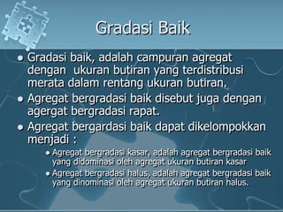 Aggregate for material technology theory | PPT