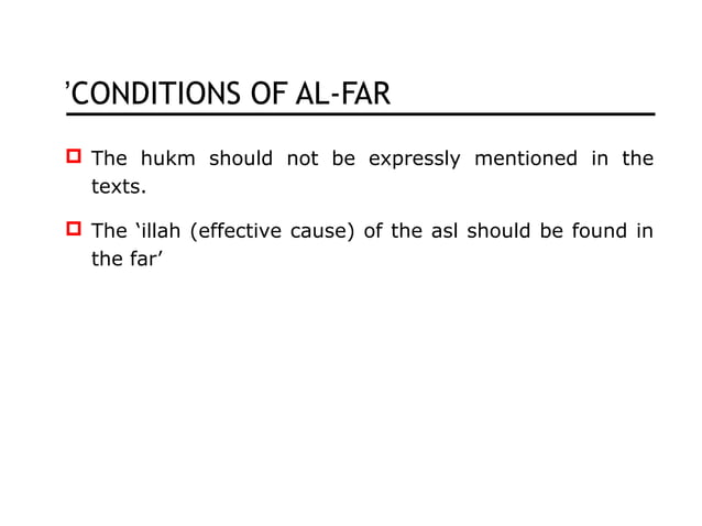 Introduction of Usul Fiqh :al-qiyas | PPT | Islam | Religion & Spirituality