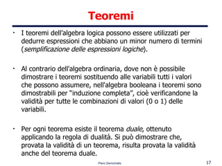 4 Algebra Di Boole | PPT