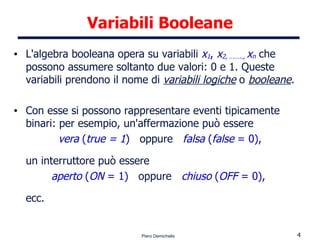 4 Algebra Di Boole | PPT