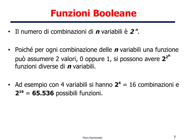 4 Algebra Di Boole | PPT
