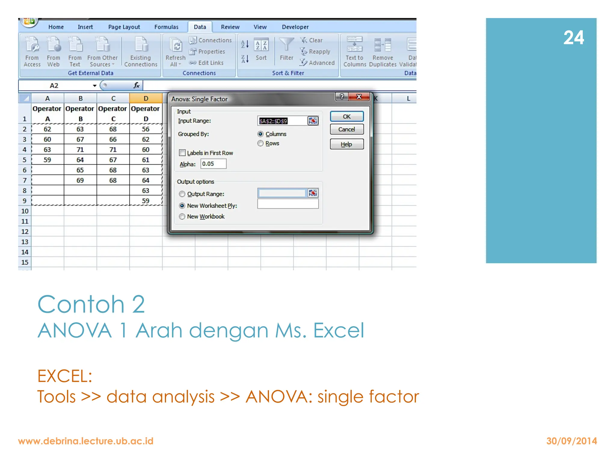 Analisis varinasi (anova) dua arah dengan interaksi | PDF