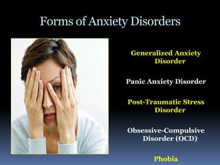 Anxiety Disorders | PPTX | Mental Health | Diseases and Conditions