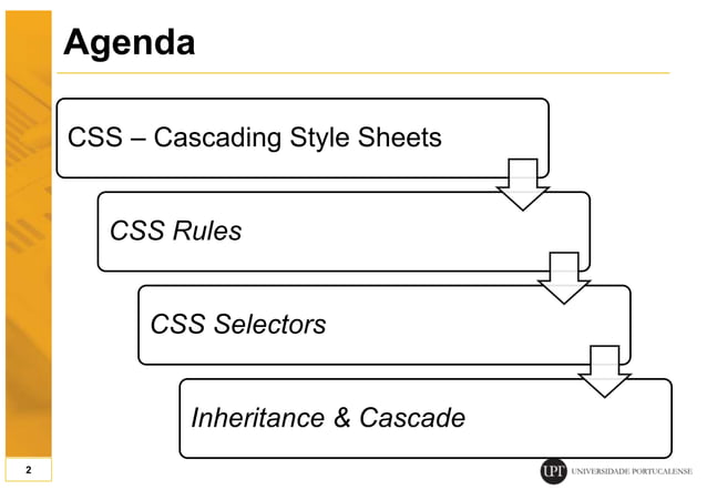 CSS Fundamentals: selectors and Properties | PPTX | Web Design and HTML | Internet
