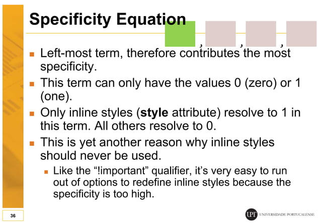 CSS Fundamentals: selectors and Properties | PPTX | Web Design and HTML | Internet