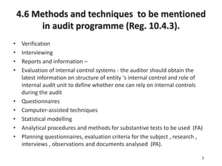 Presentation 4, Audit approach HSC regulation, Workshop on System-based ...
