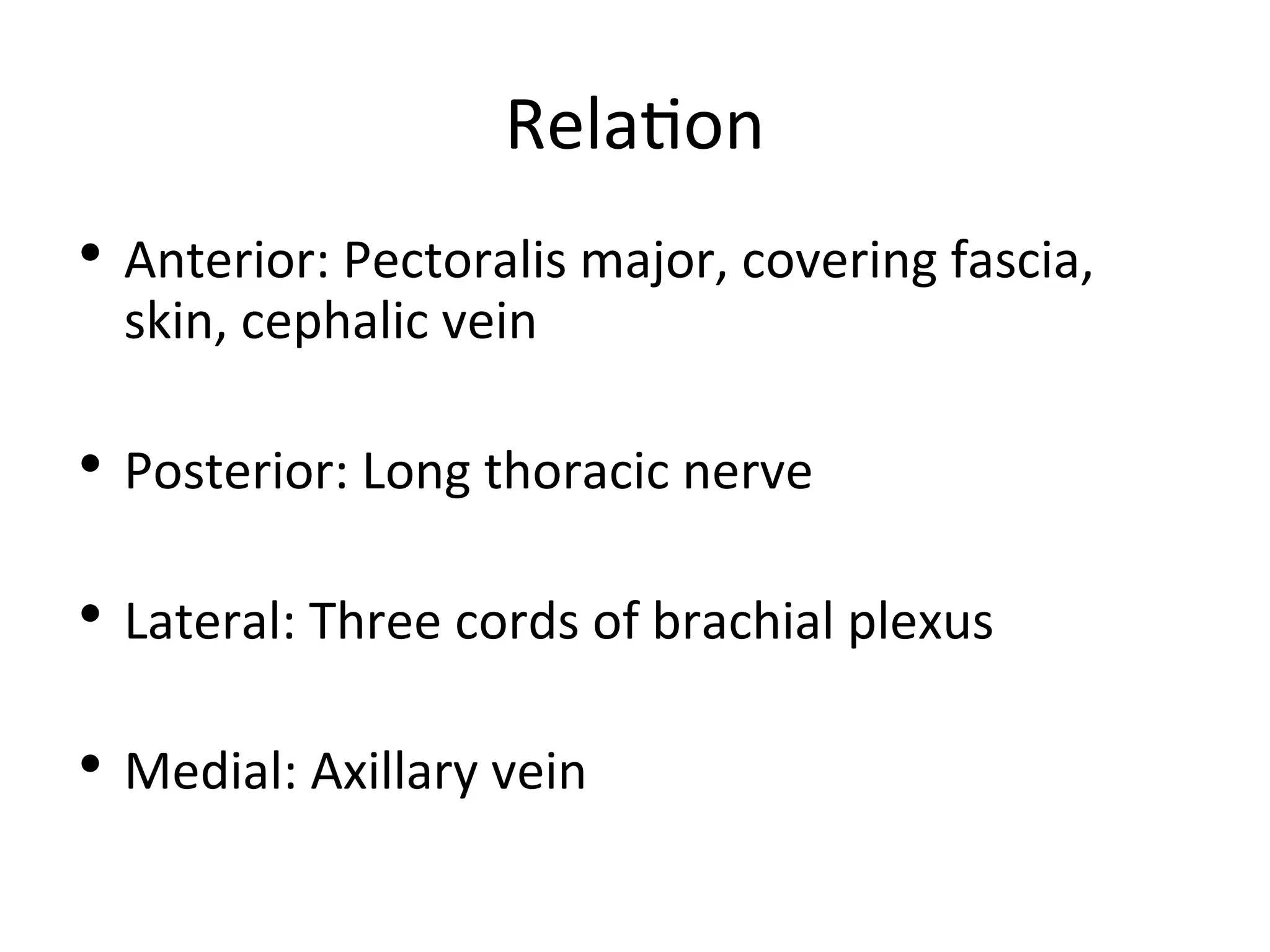 4-AXILLA.ppt anatomy of the axillary region | PPT