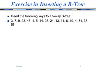 4-b-tree.ppt | Databases | Computer Software and Applications