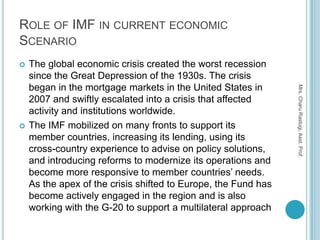 4. Balance of Payments, International Monetary Fund, Asian Development ...