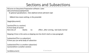 4 basic document formatting | PPT