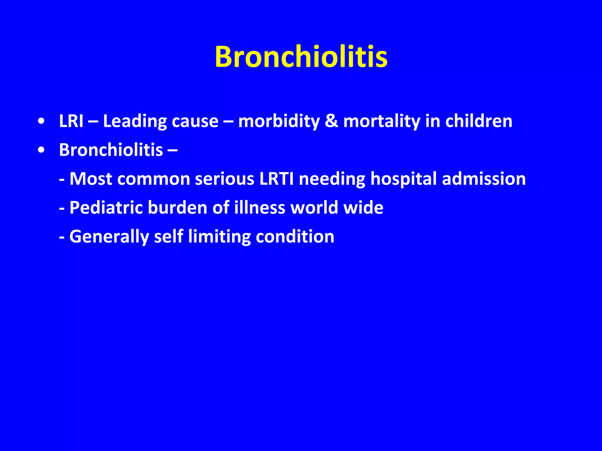 4 bronchiolitis | PPT