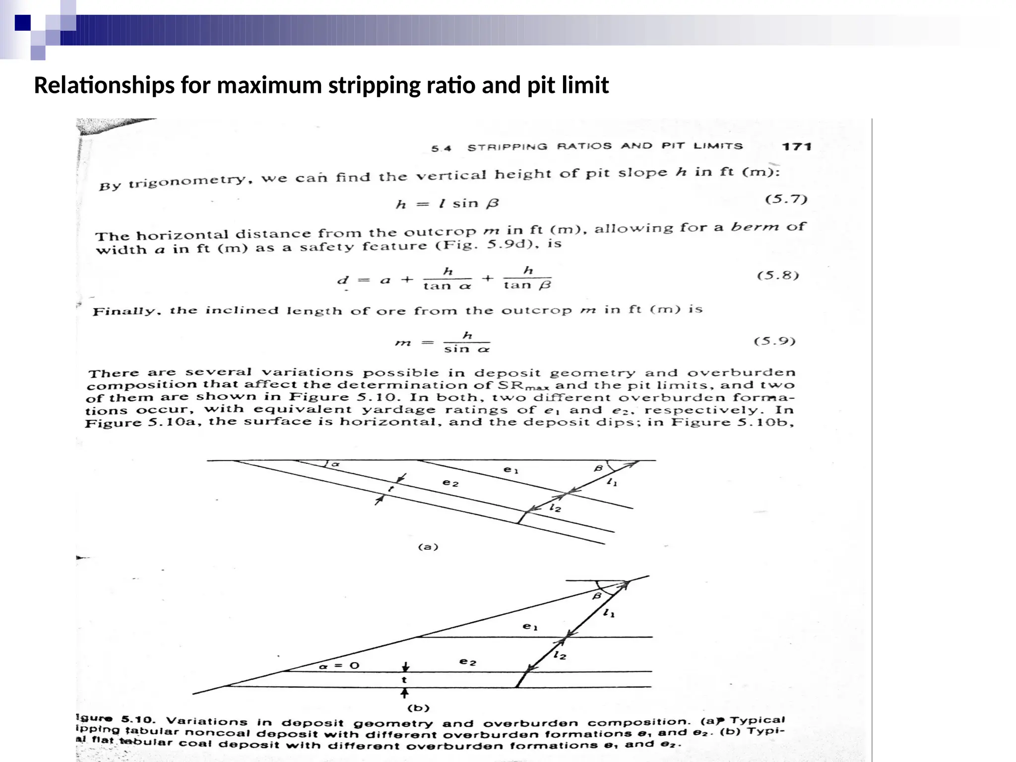 4-BStripping Ratios and Pit Limits .pptx