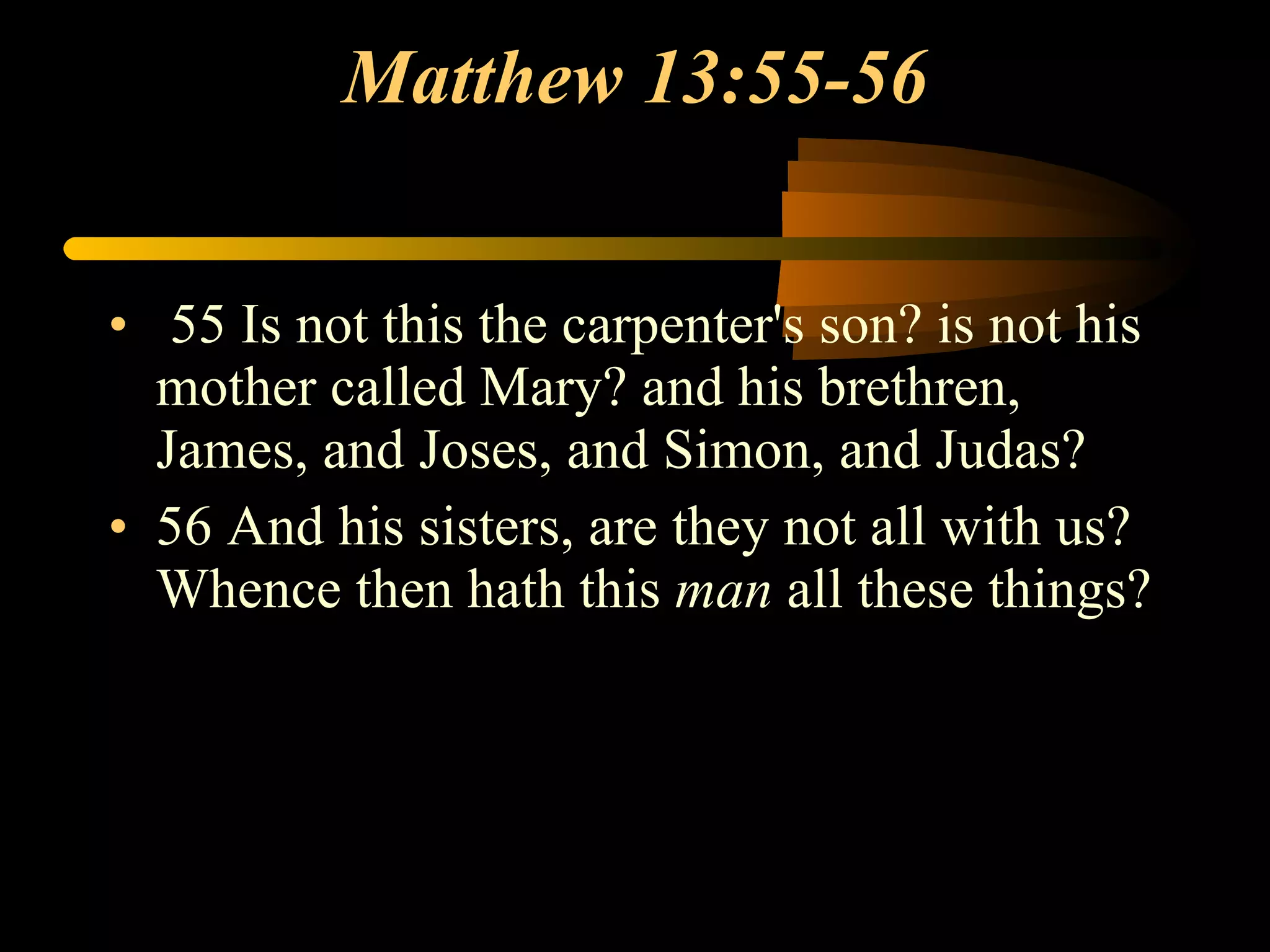 4 (b)the boy jesus of nazareth james and jude spring 2011 | PPT