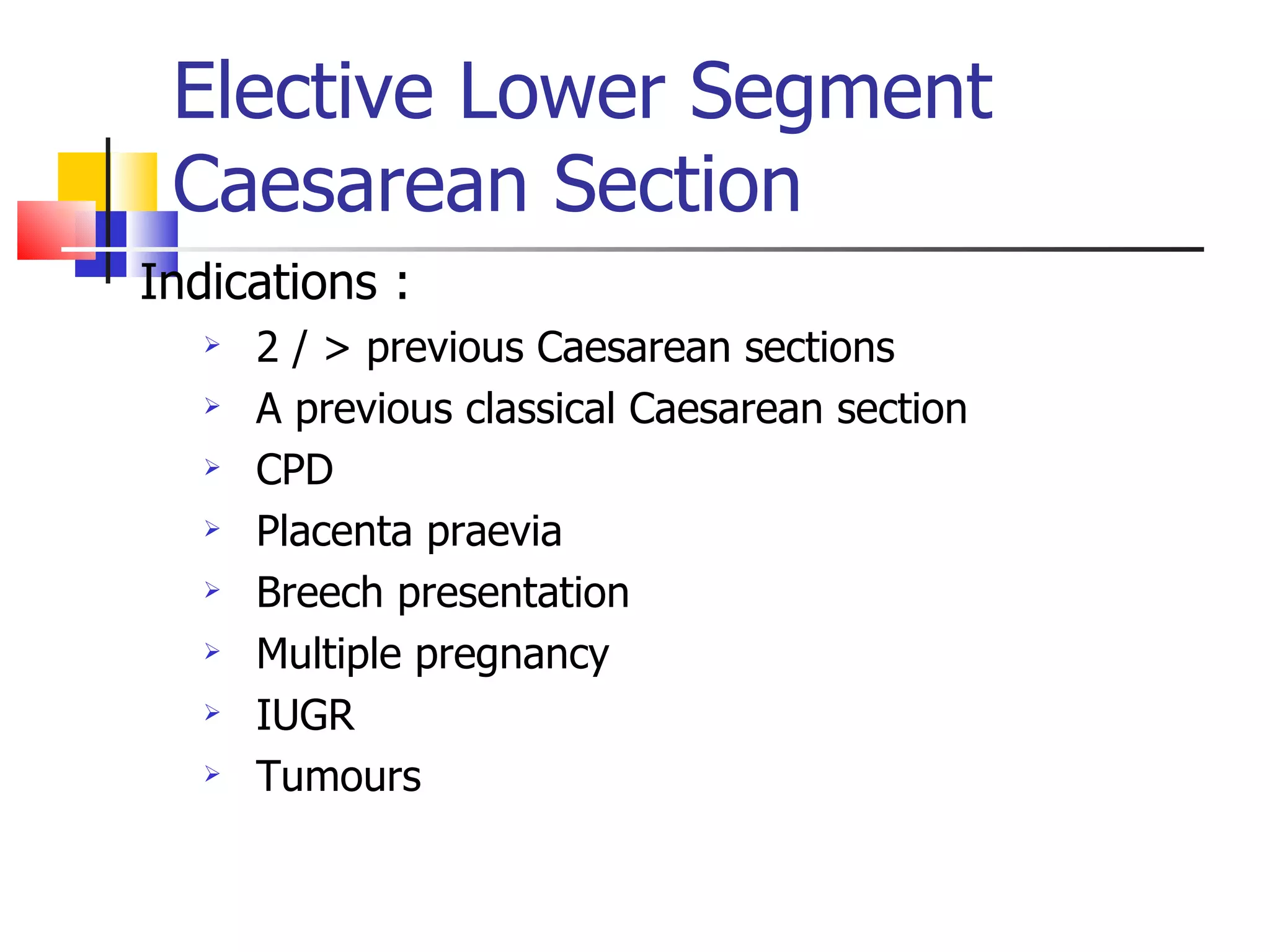 Caesarean section by UM | PPT | Pregnancy | Reproductive Health