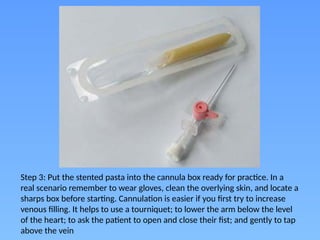IV Cannula and procedure of iv cannulation.pptx