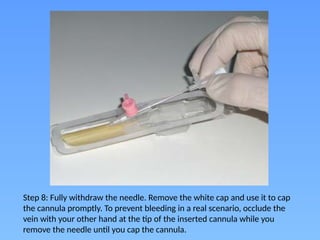 IV Cannula and procedure of iv cannulation.pptx