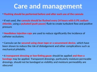 IV Cannula and procedure of iv cannulation.pptx