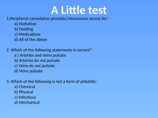 IV Cannula and procedure of iv cannulation.pptx