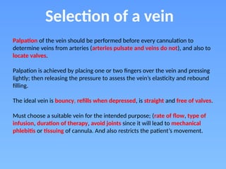 IV Cannula and procedure of iv cannulation.pptx