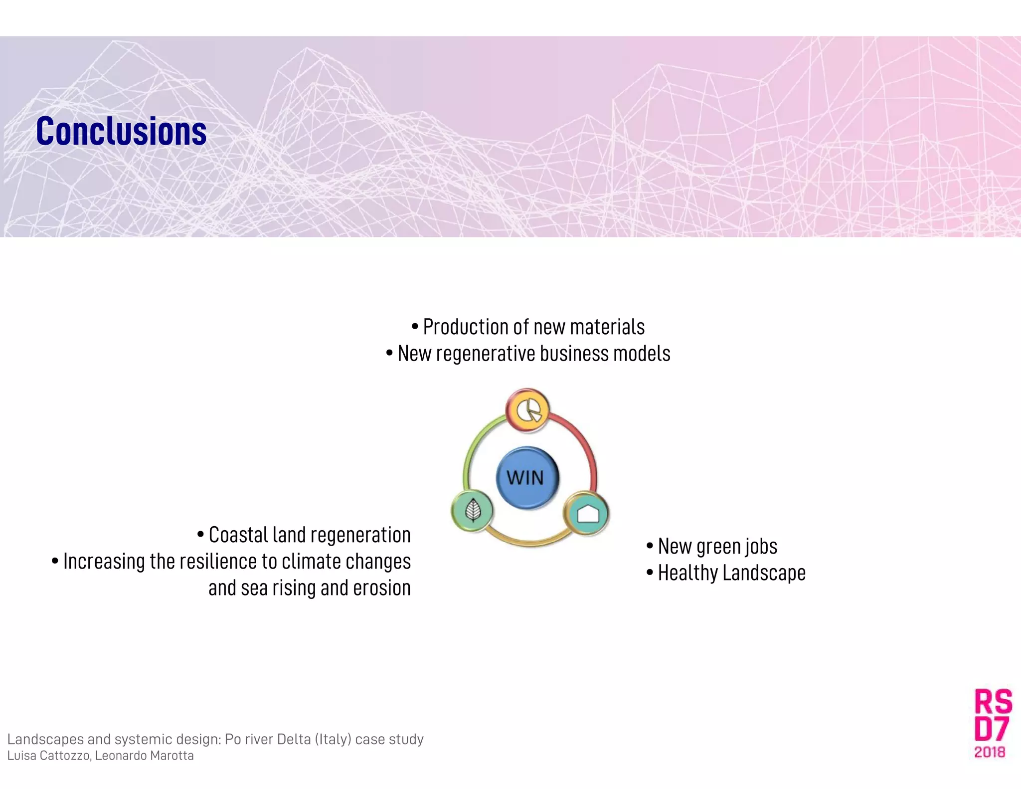 Landscapes and systemic design: Po river Delta (Italy) case | PDF