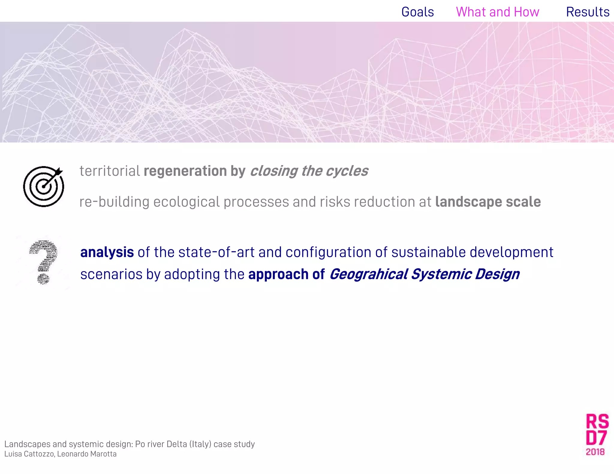 Landscapes and systemic design: Po river Delta (Italy) case | PDF