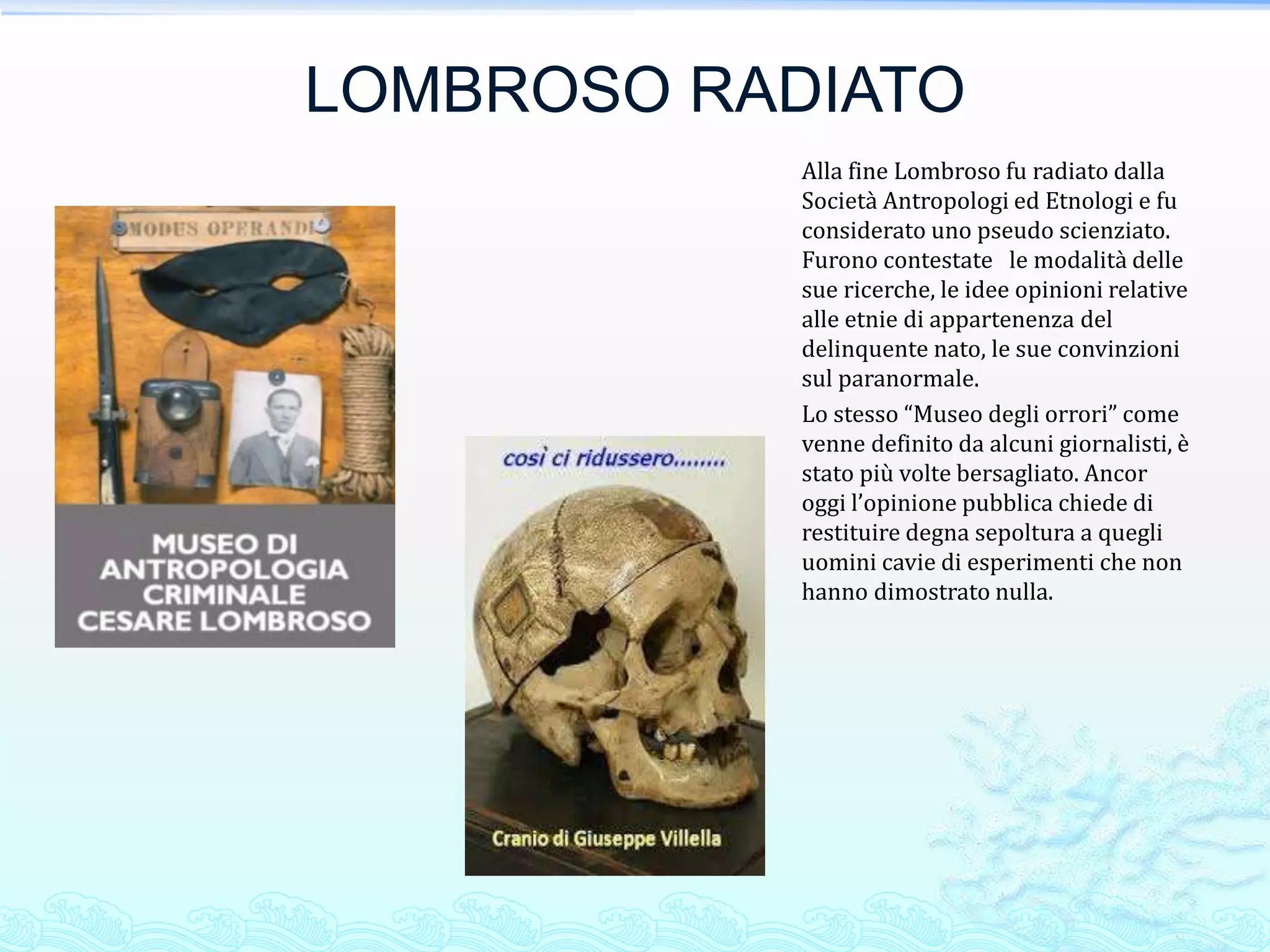 4 cesare lombroso | PPTX