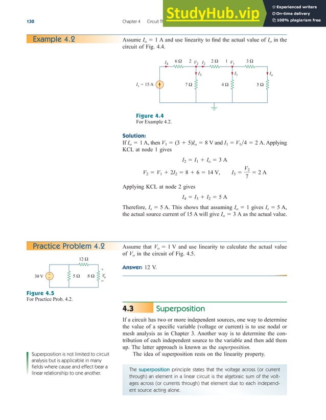 4- Ch04- Circuit Theorems-Sadiku | PDF
