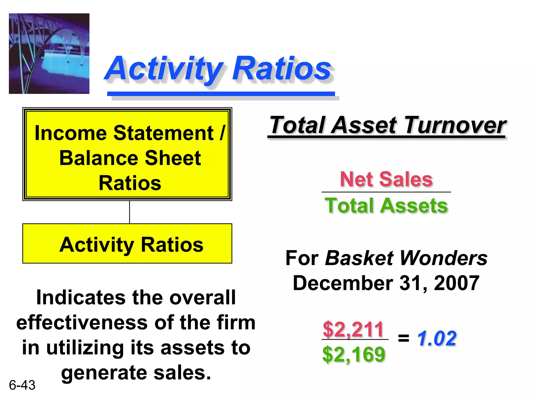 4. ch 6 financial statement analysis | PPT