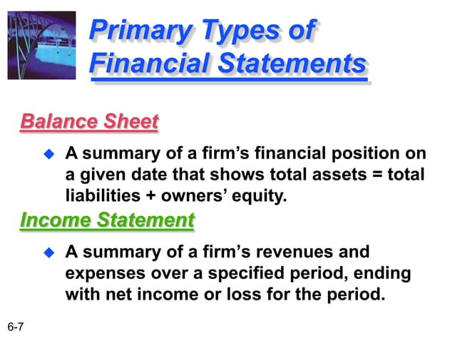 4. ch 6 financial statement analysis | PPT