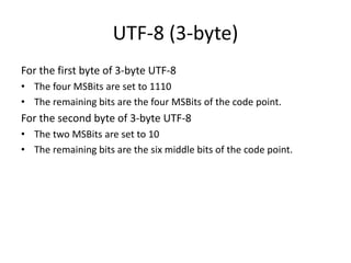 4 character encoding-unicode | PPTX