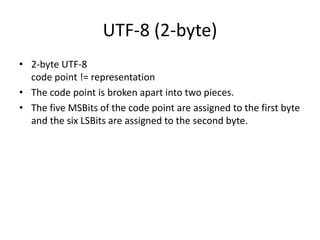 4 character encoding-unicode | PPTX