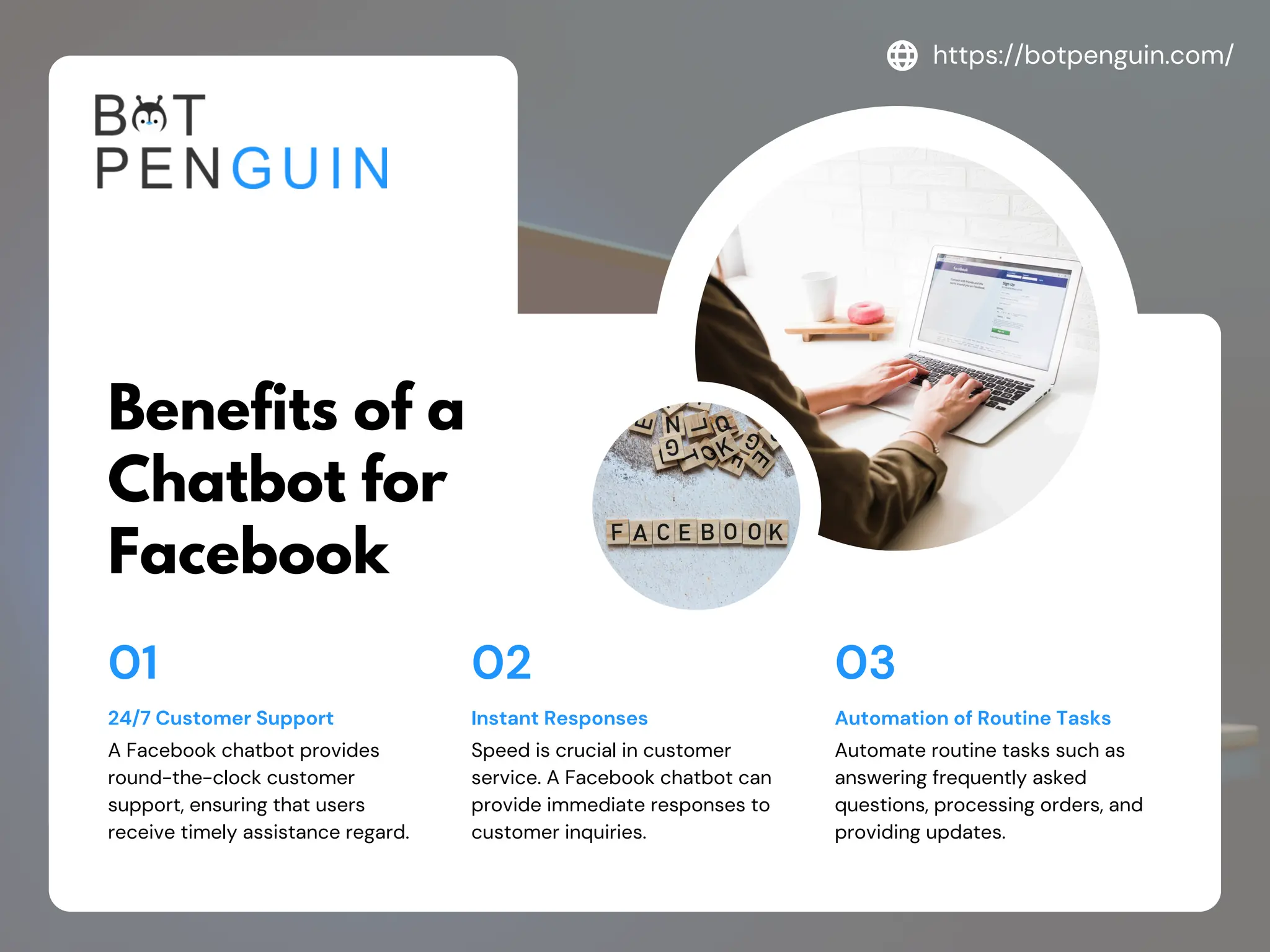 explore Chatbot for facebook by Bot penguin | PPT