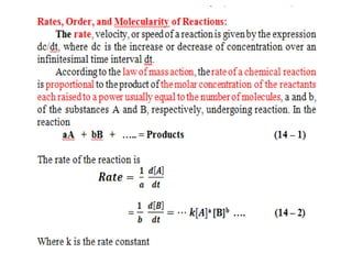 4 chemical kinetics and stability | PDF