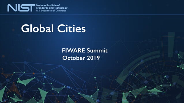 FIWARE Global Summit - Global Cities: International Cooperation for ...