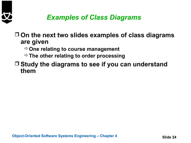 4. class diagrams using uml | PPT