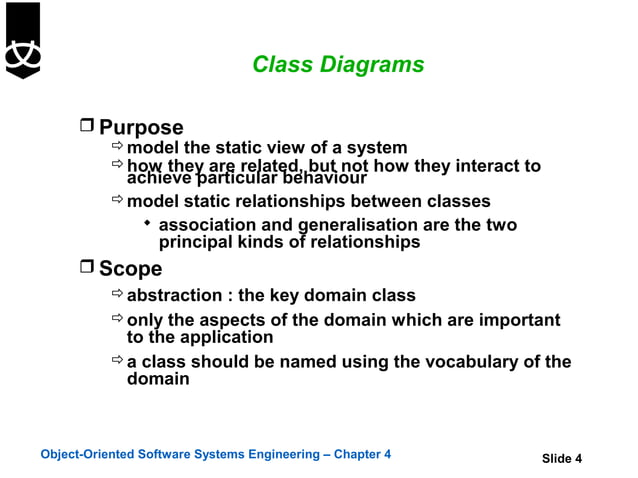 4. class diagrams using uml | PPT