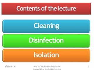 Infection Control Measures | PPTX