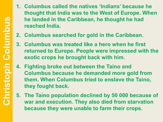 English Mastery - The Tempest lesson 4 - Colonialism | PPTX