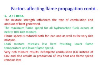 Combustion in si engine | PPTX