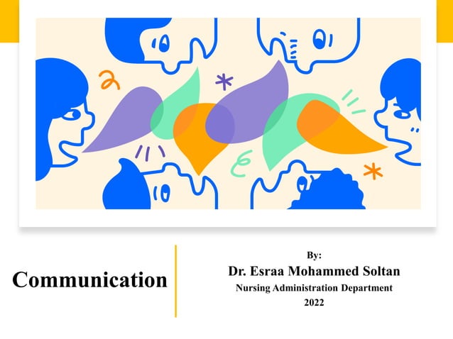 Basics of Communication in Nursing & Healthcare | PPT