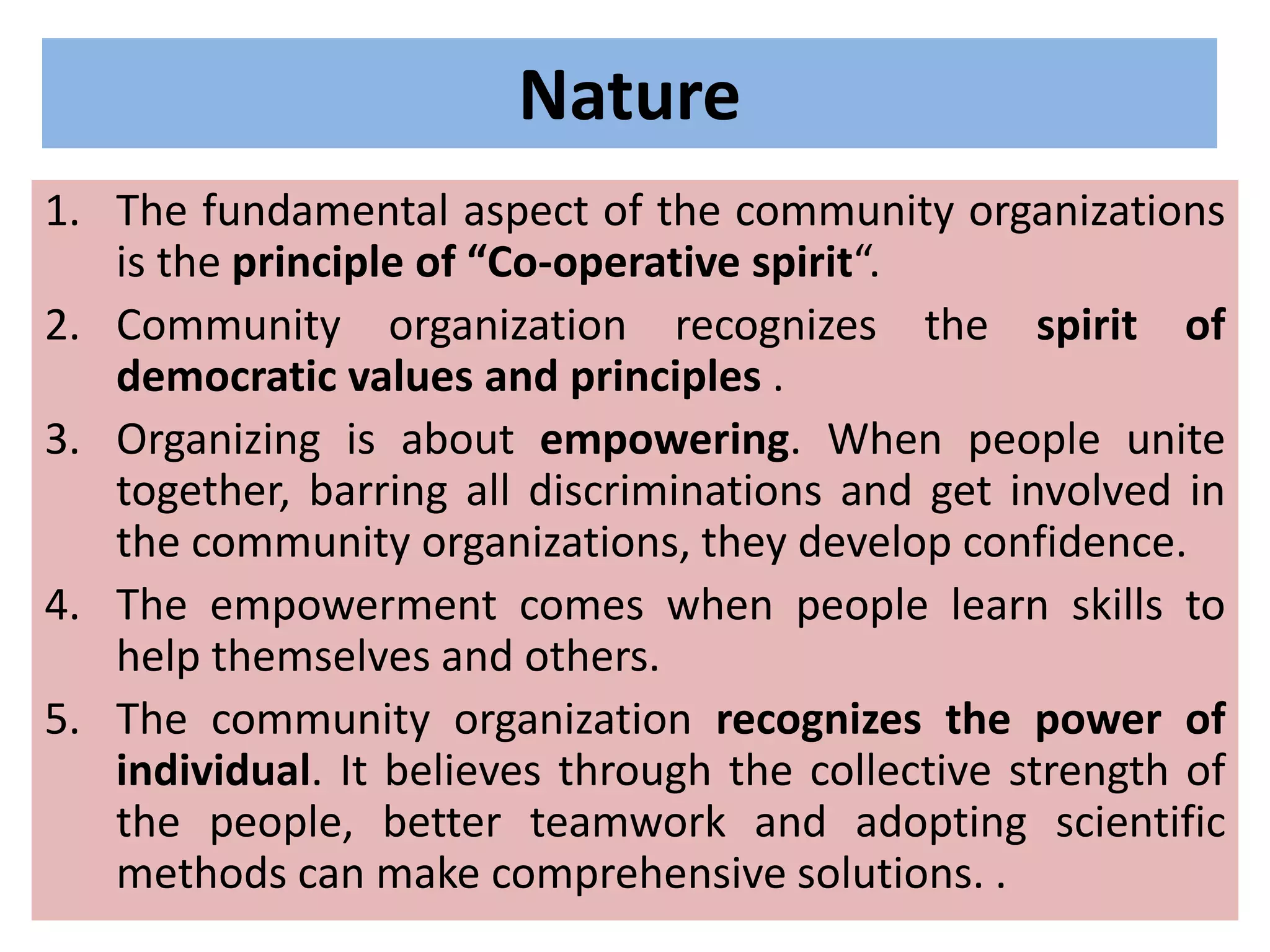 Community Organization | PPTX