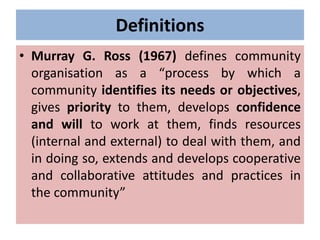Community Organization | PPTX