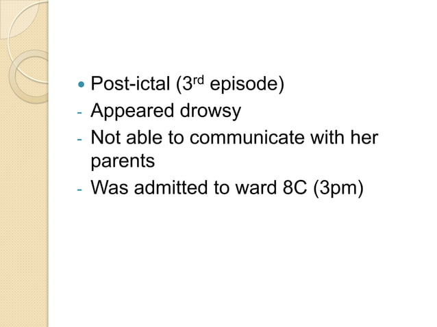 4. Complex Febrile Fit | PPT